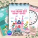 Princess Busy Book, Editable Template - Etsy