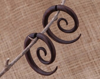 Spiral Fake Gauge | Etsy