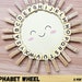 Alphabet Matching Wheel - Etsy