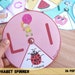 Alphabet Spinner- Uppercase and Lowercase Alphabet Spinner - Etsy