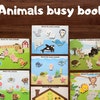 Alphabet Beginning Sounds Busy Book Printable Pdf Page, Preschool ...