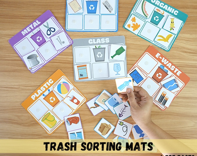 Four Seasons Sorting Mats for Toddlers - Etsy Canada