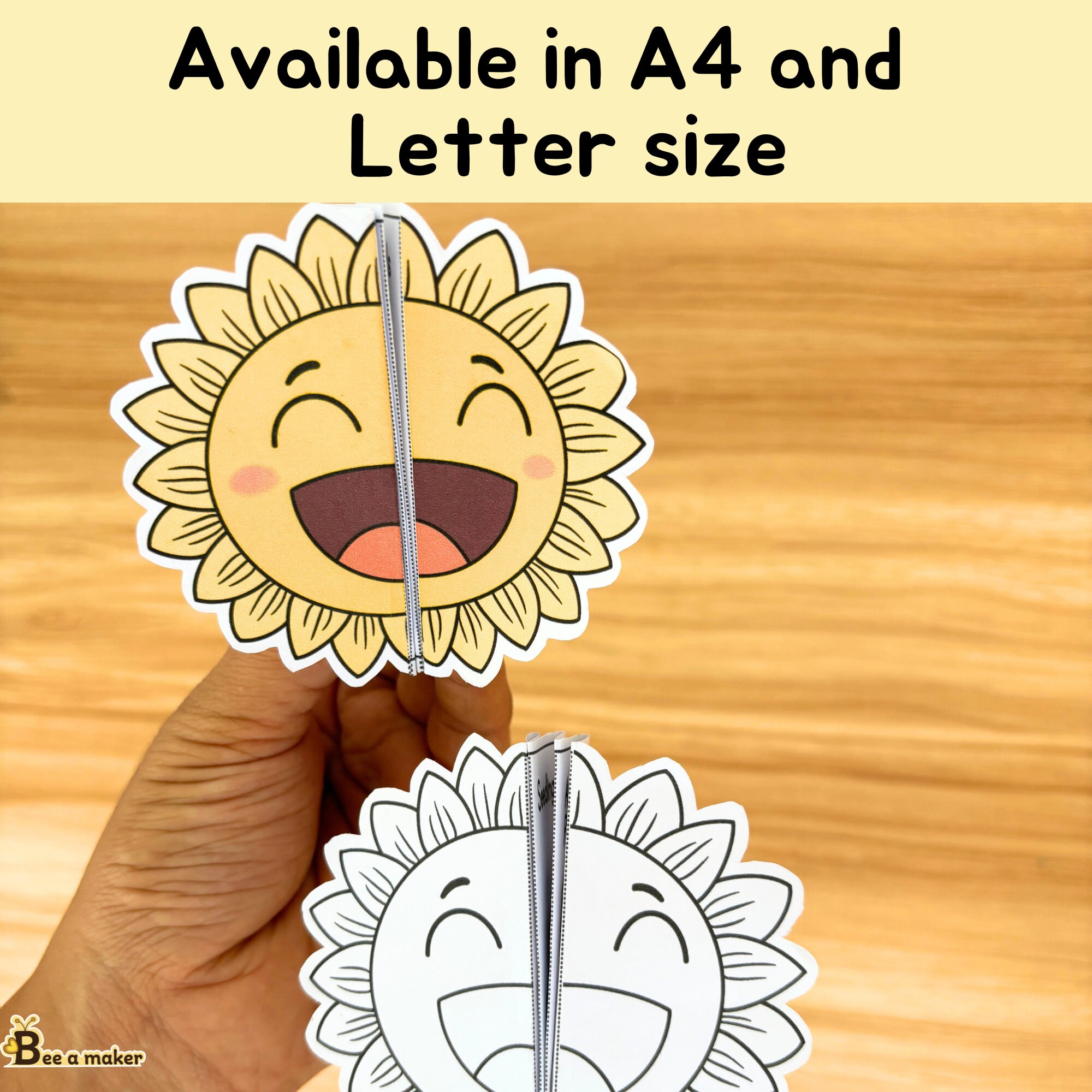 Sunflower Life Cycle Foldable - Etsy