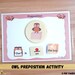 Owl Preposition Activity Busy Book Page for Toddlers - Etsy
