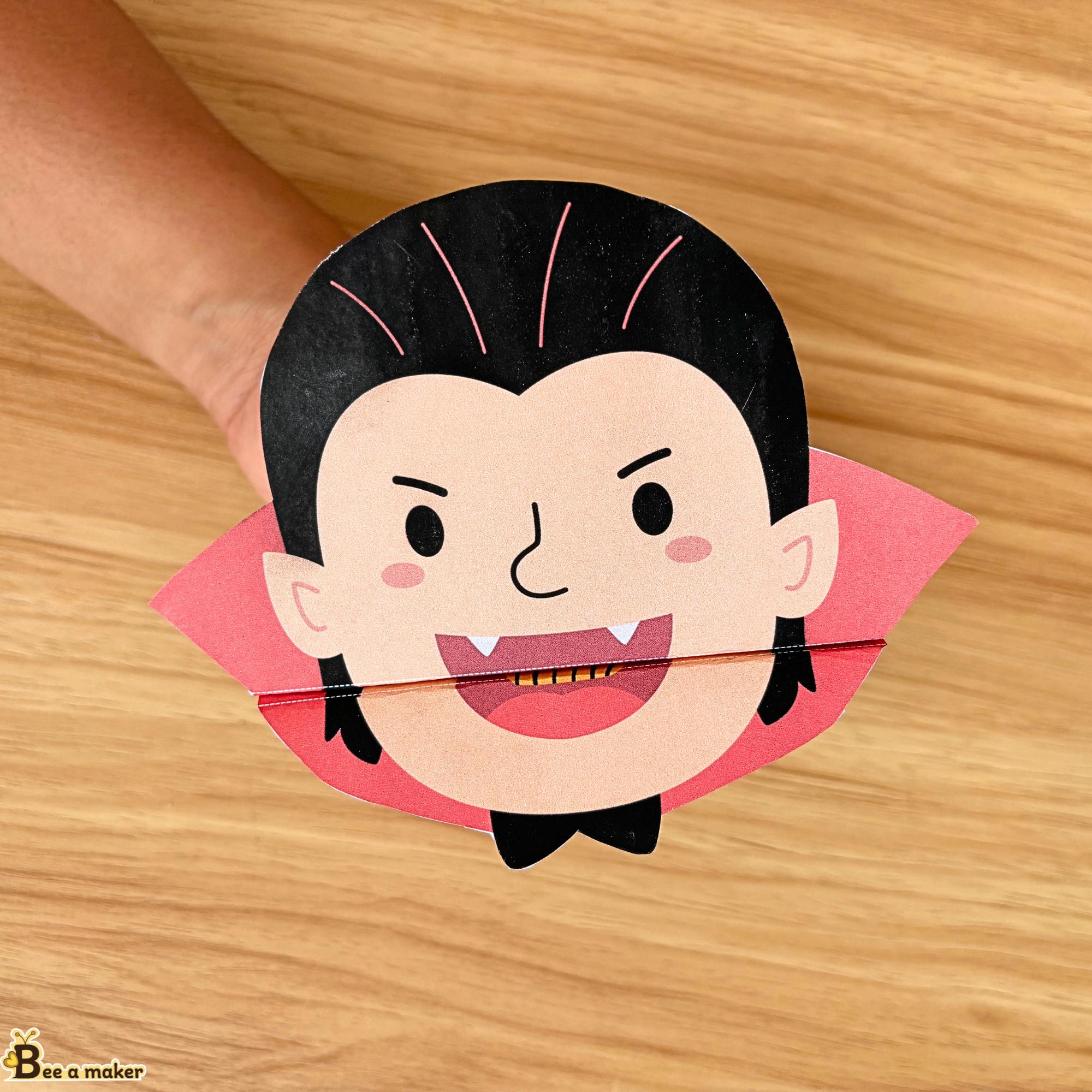 Halloween Activity for Kids, Printable Hand Puppets for Halloween ...