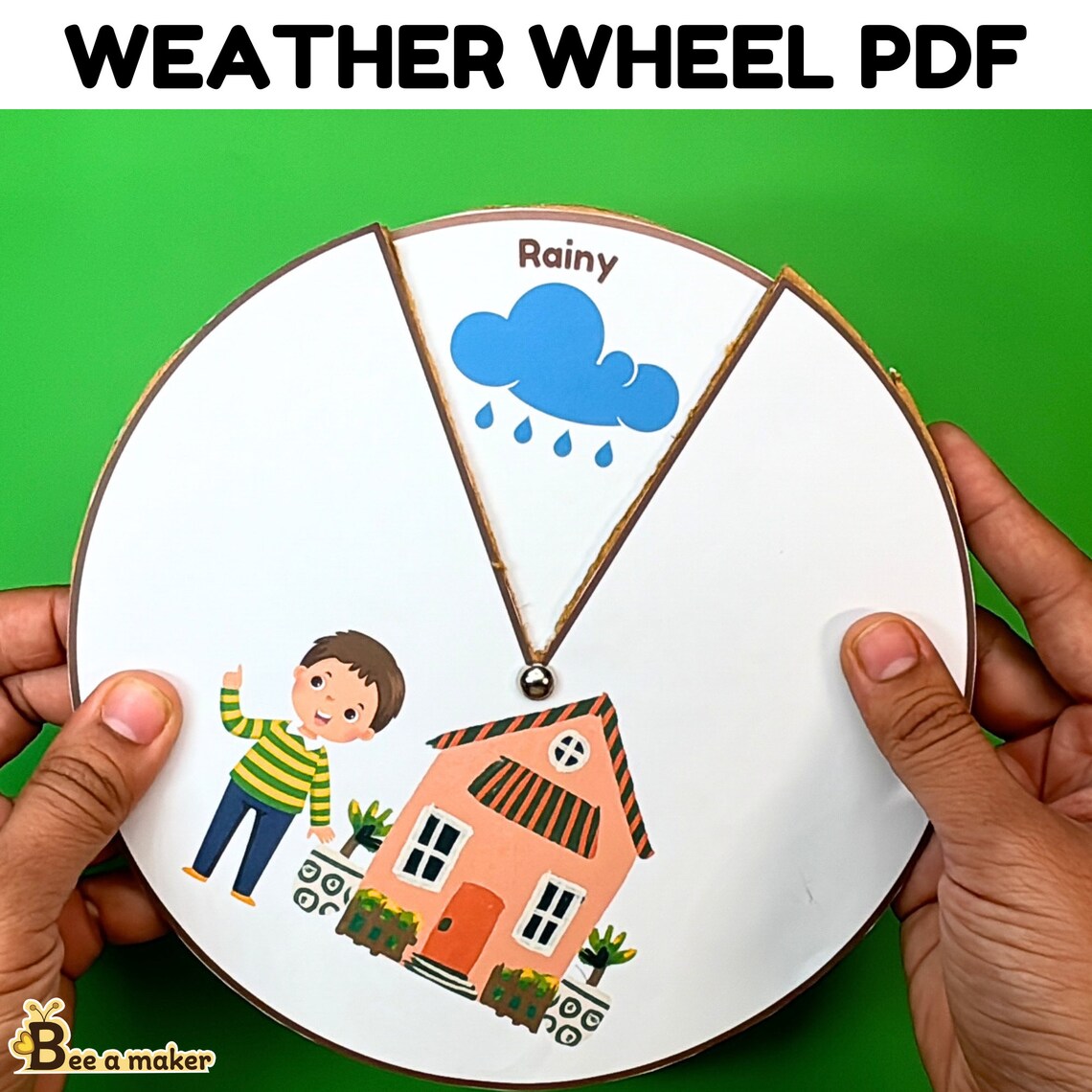 Weather Wheel Printable Pdf - Etsy