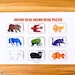 Brown Bear Puzzle Activity, Eric Carle Inspired - Etsy