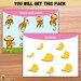 Monkey Counting Activity Busy Book Page | Count & Match Bananas ...