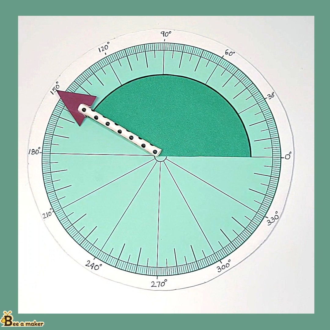 Types of Angles, Hands on Math Activity - Etsy