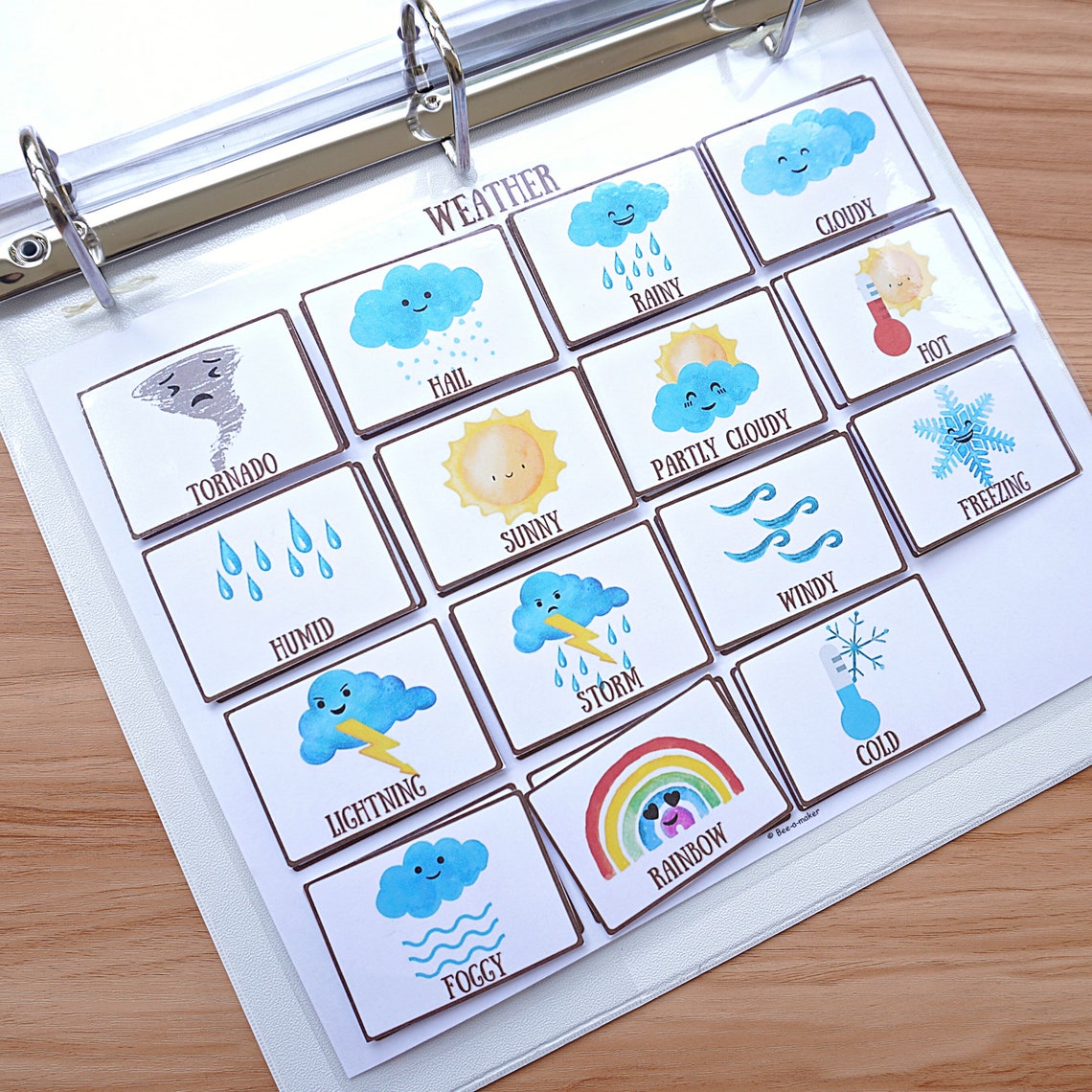 Perpetual Calendar Montessori Printable Calendar Classroom | Etsy