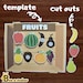 Fruits and Vegetables Sorting Mats - Etsy