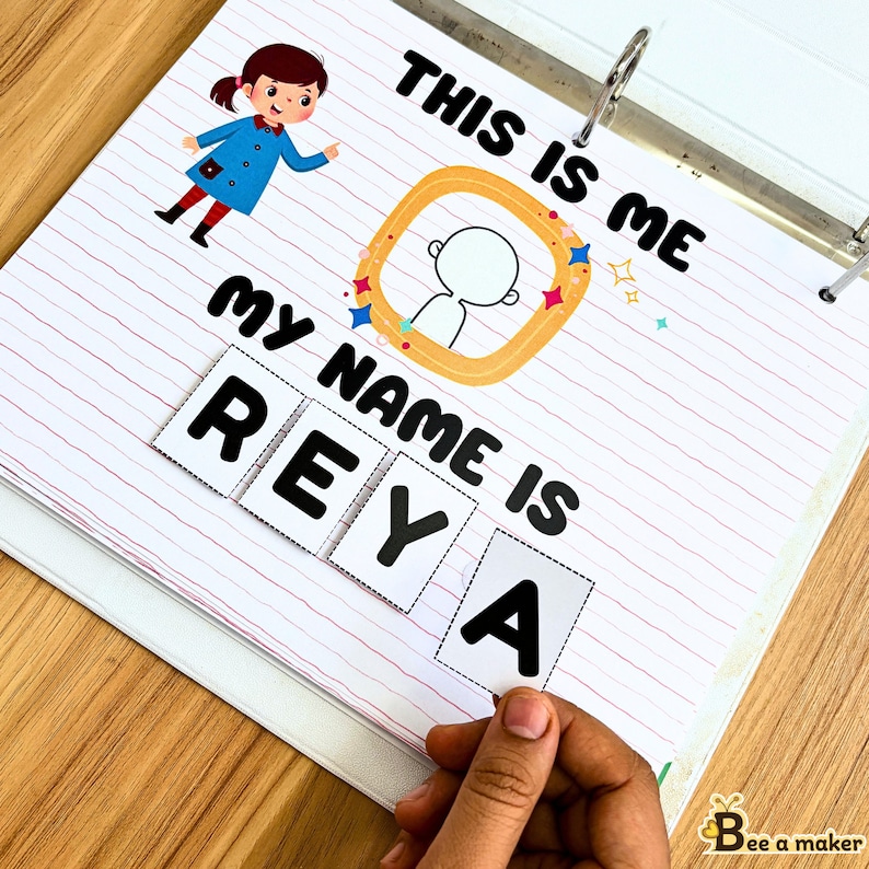 All About Me Busy Book or Busy Binder (editable) - Etsy