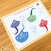 Ocean Animals Playdough Mats - Etsy
