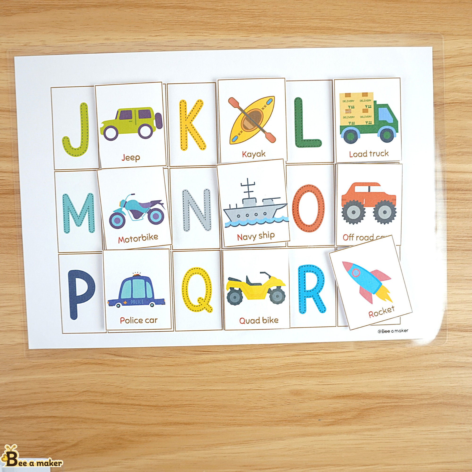 Transport Alphabet Printable Pdf Download Busy Book Pages, Vehicle ...