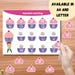 Cupcake Alphabet Matching Activity | Lowercase to Uppercase Busy Book ...