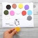 Match Colors Printable Busy Book - Etsy