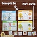 Four Seasons Sorting Mats for Toddlers, Preschool, Homeschool - Etsy