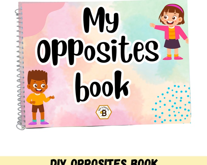 Opposites - 75 Printable Flashcards - Etsy