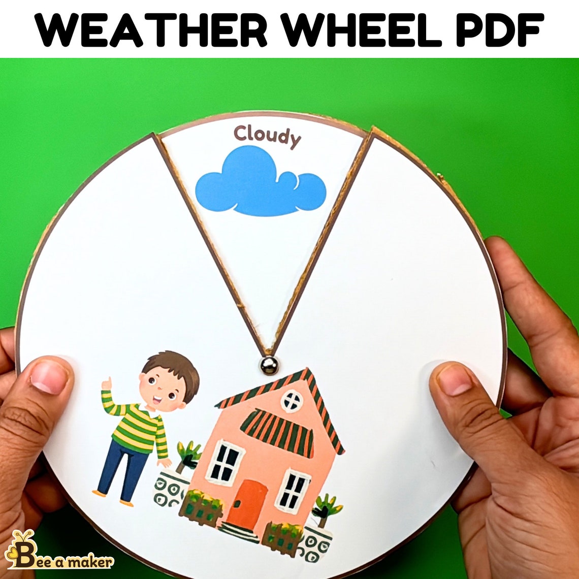 Weather Wheel Printable Pdf - Etsy