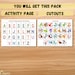 Animal Alphabet Matching Printable Busy Book Pdf Page, Toddler ...