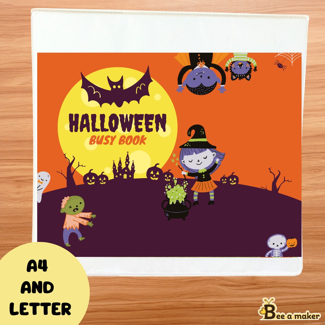 Halloween Busy Book or Busy Binder - Etsy