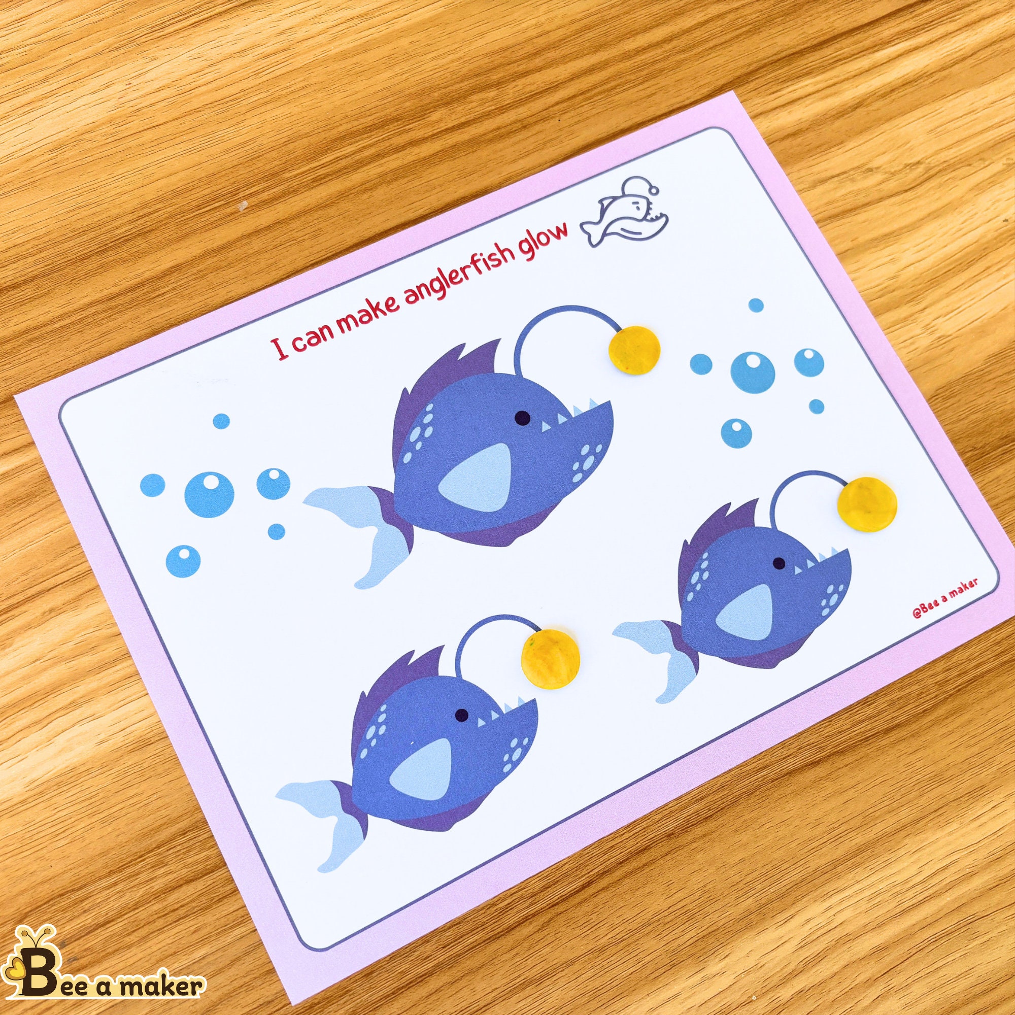 Ocean Animals Playdough Mats - Etsy