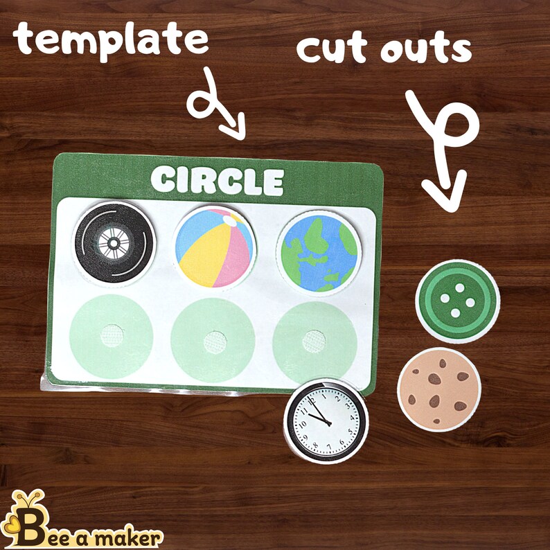 2D Shapes Sorting Activity Mats - Etsy