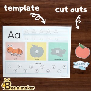 Alphabet Interactive Busy Book or Busy Binder for Toddlers - Etsy