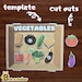 Fruits and Vegetables Sorting Mats - Etsy