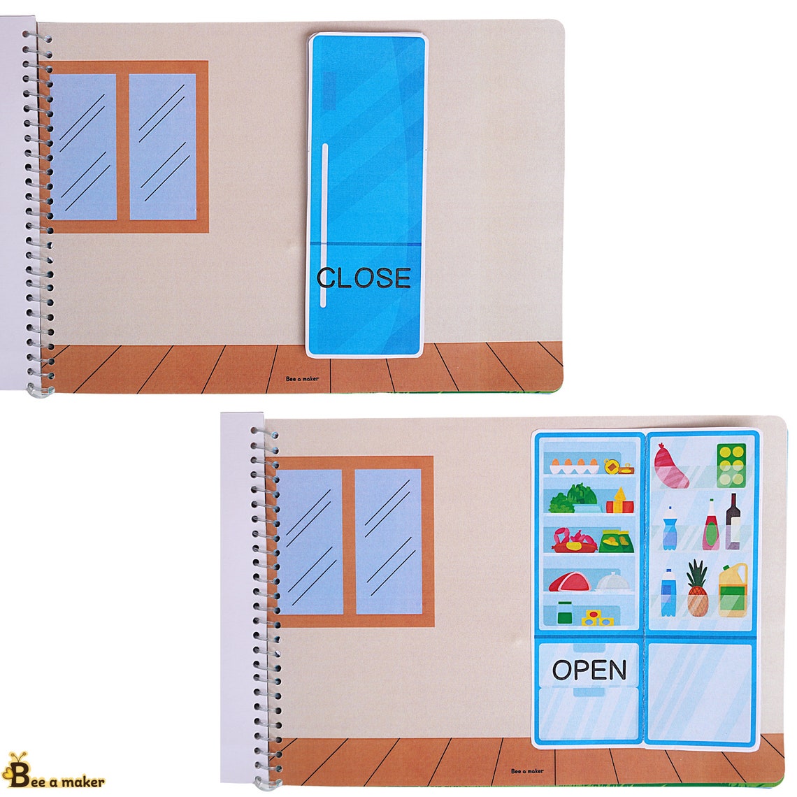 DIY Opposite Book Printable, Hands on Learning - Etsy