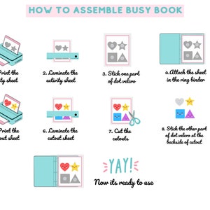 Match Colors Printable Busy Book - Etsy