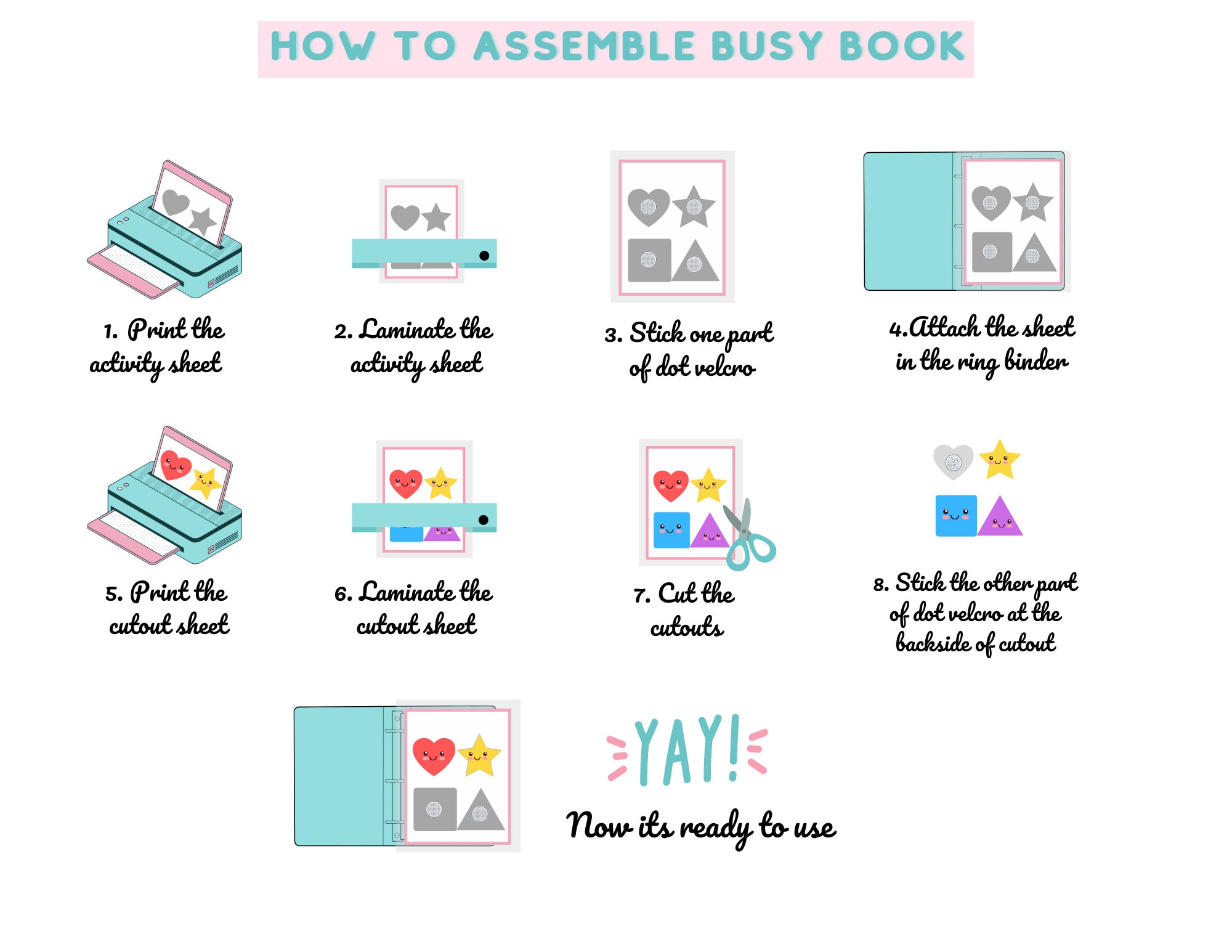 Match Colors Printable Busy Book - Etsy