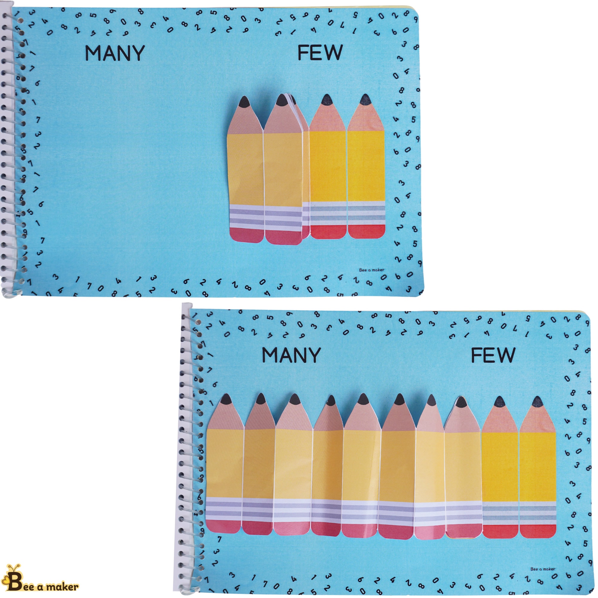 DIY Opposite Book Printable, Hands on Learning - Etsy