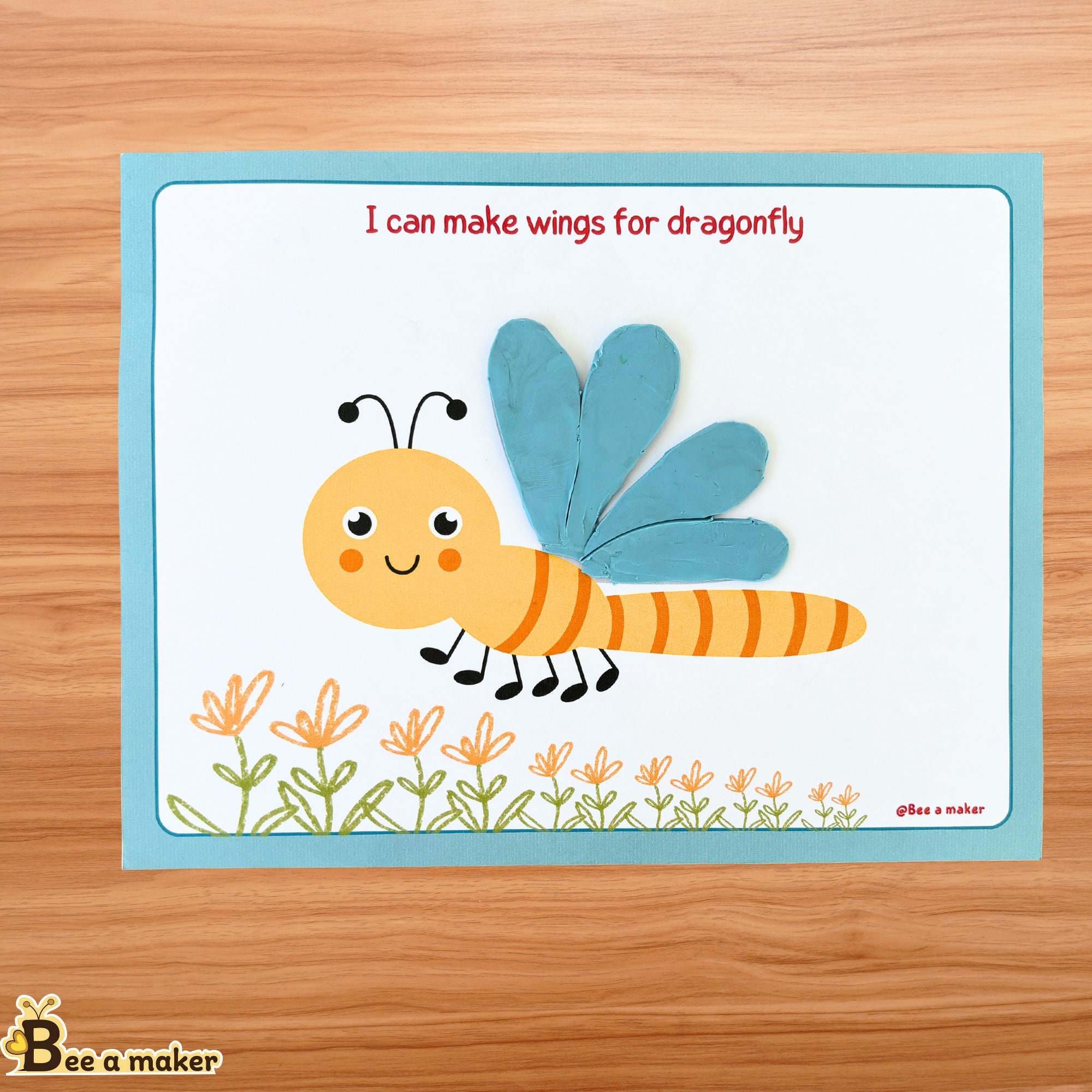 Insect Playdough Mats - Etsy