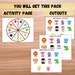 Animal Color Matching Wheel Game - Etsy