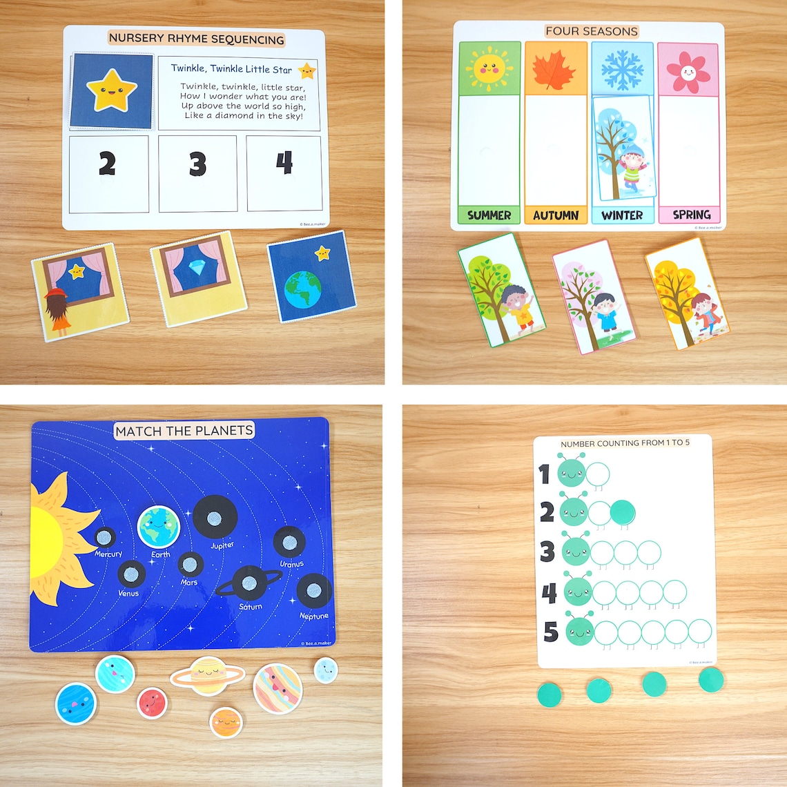 Busy Book Interactive Toddler/prek Learning Binder - Etsy