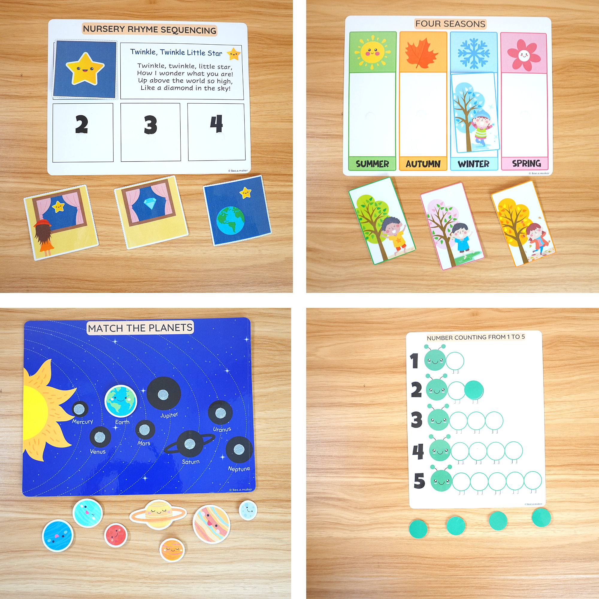 Busy Book- Interactive Toddler/prek Learning Binder - Etsy