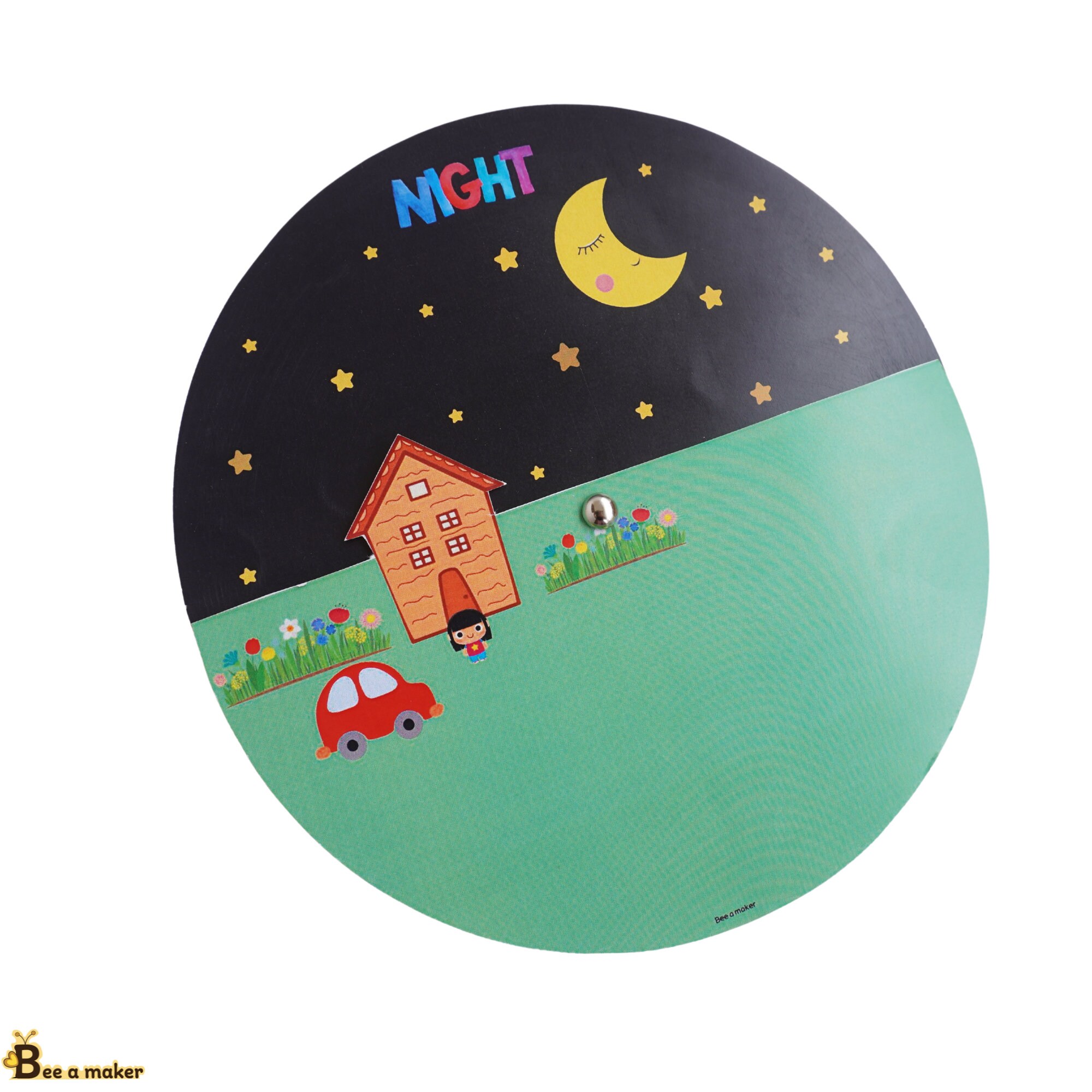 Day and Night Spinner Hands on Learning Acivity - Etsy