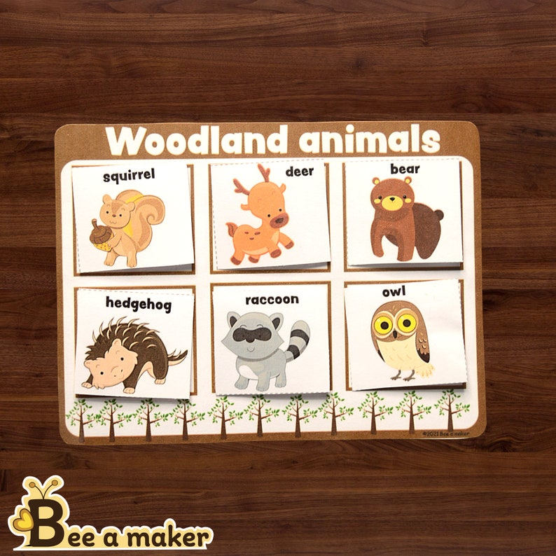 Animal Sorting Mats According to Their Habitats - Etsy