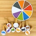 Brown Bear Color Wheel Activity for Toddlers, Homeschool, Preschool - Etsy