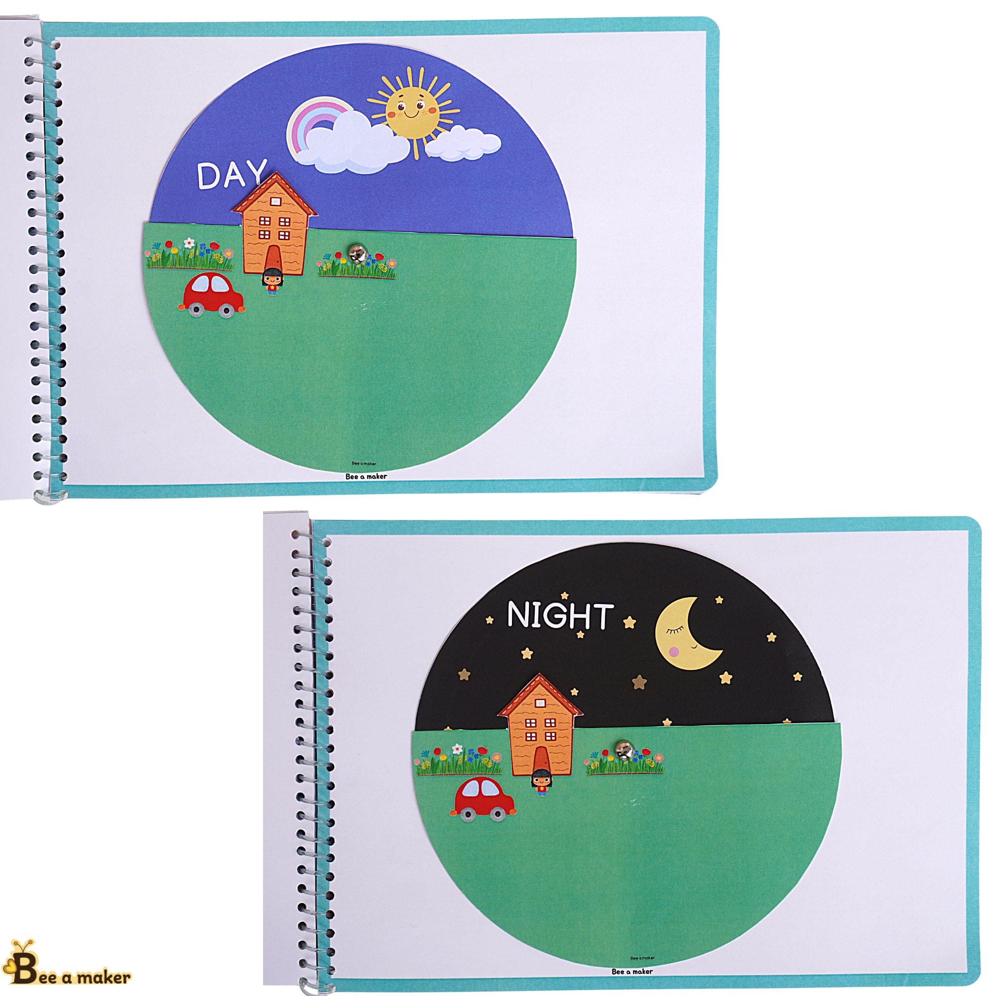 DIY Opposite Book Printable, Hands on Learning - Etsy