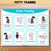 Potty Training Busy Book Page – Step-by-step Toilet Routine for ...