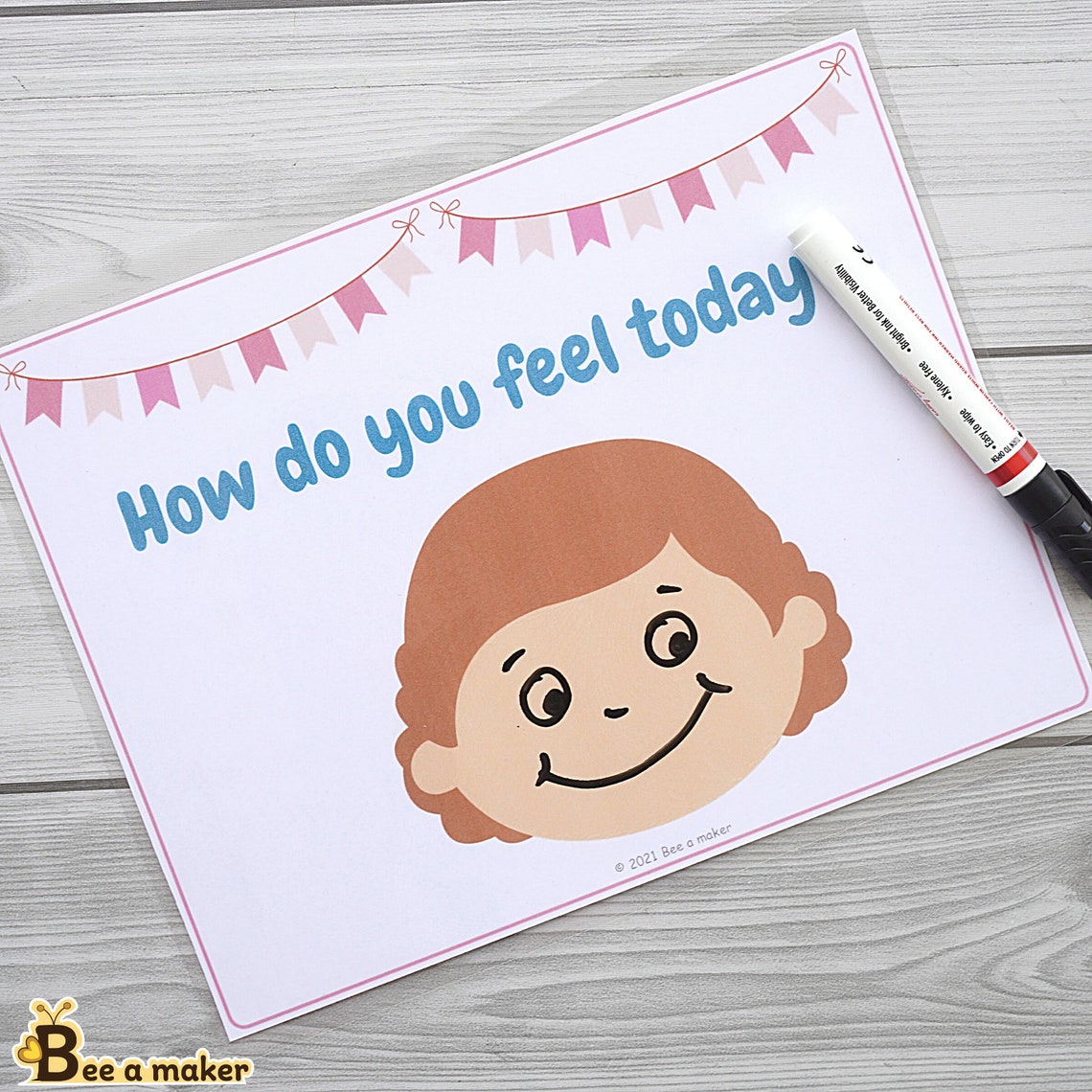 Match Emotions or Match Feelings Printable Busy Book Page - Etsy