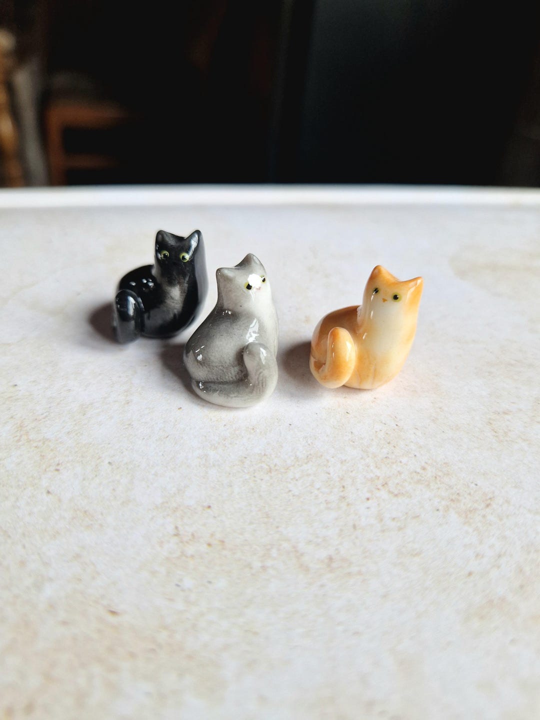 Custom Cat Figurine: Personalized Sitting Cat Sculpture From Photo, Pet ...