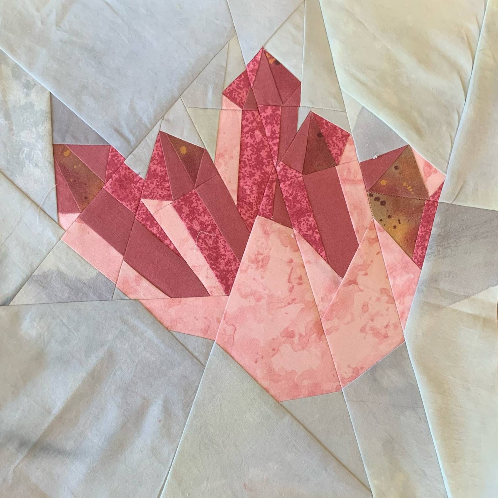 Quartz Quest Crystal Paper Piecing Patterns - Etsy