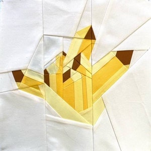 Quartz Quest Crystal Paper Piecing Patterns - Etsy