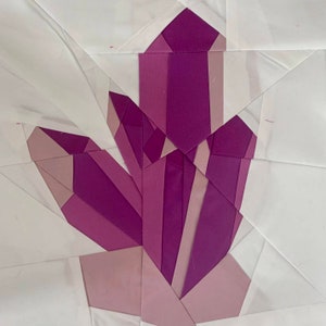 Quartz Quest Crystal Paper Piecing Patterns - Etsy