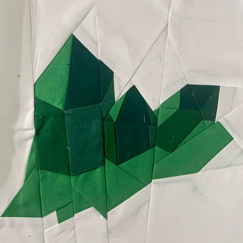 Quartz Quest Crystal Paper Piecing Patterns - Etsy