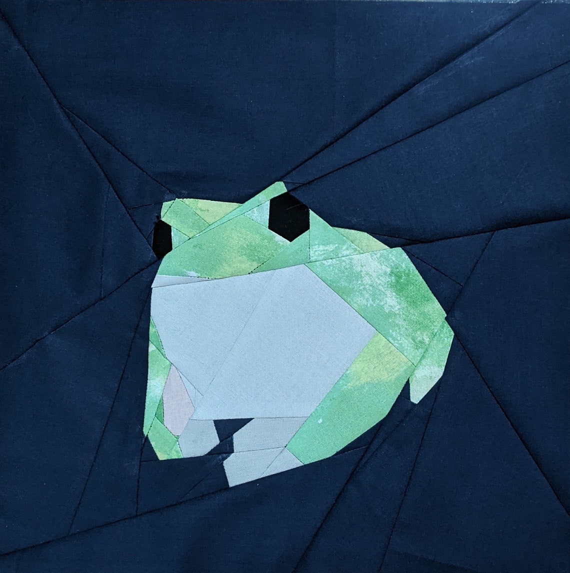 Polite Frogs Foundation Paper Piecing Patterns - Etsy