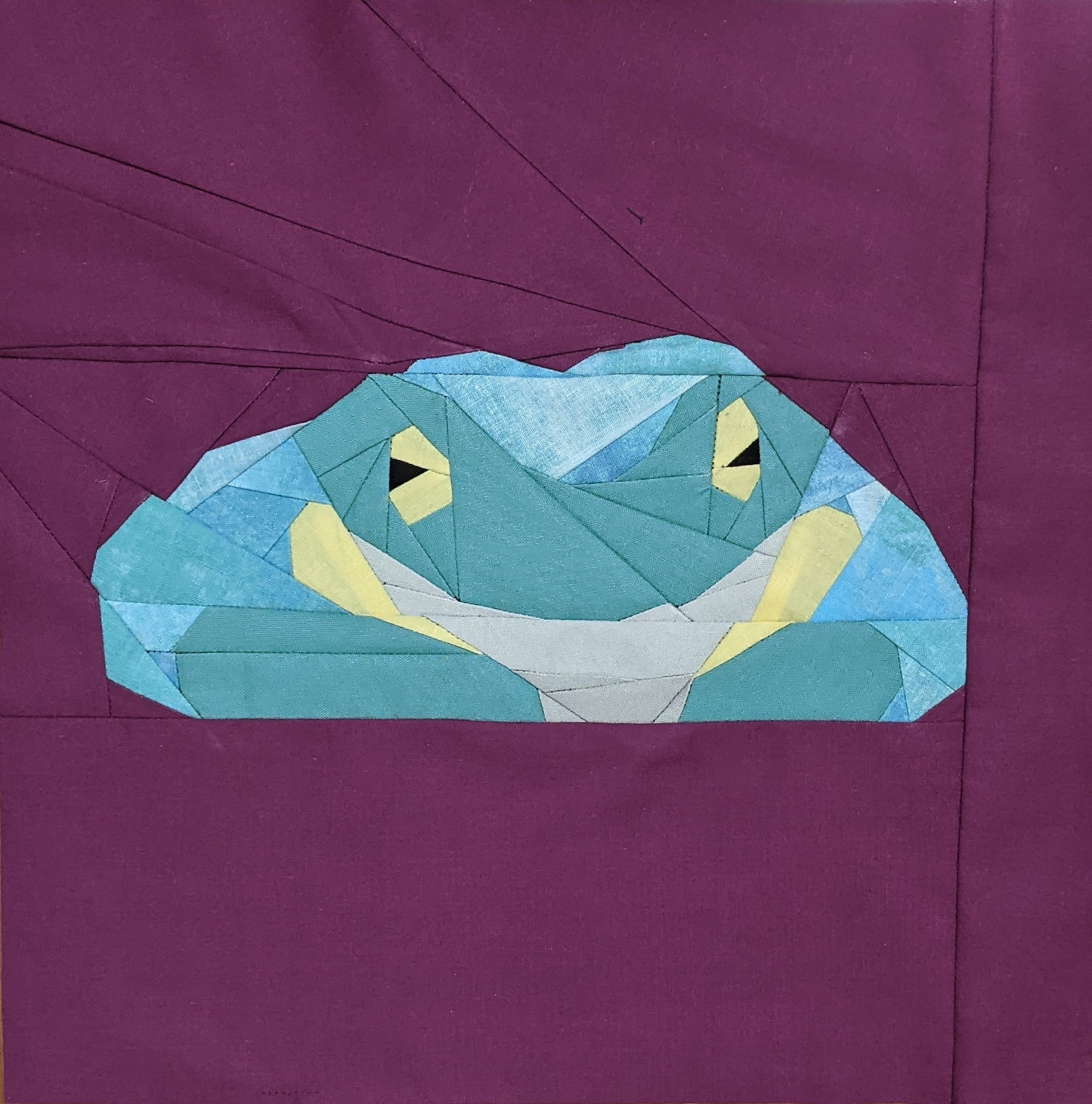 Polite Frogs Foundation Paper Piecing Patterns - Etsy